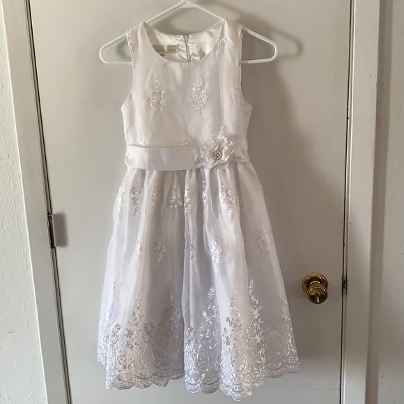 American Princess | Dresses | American Princess White Embroidered ...